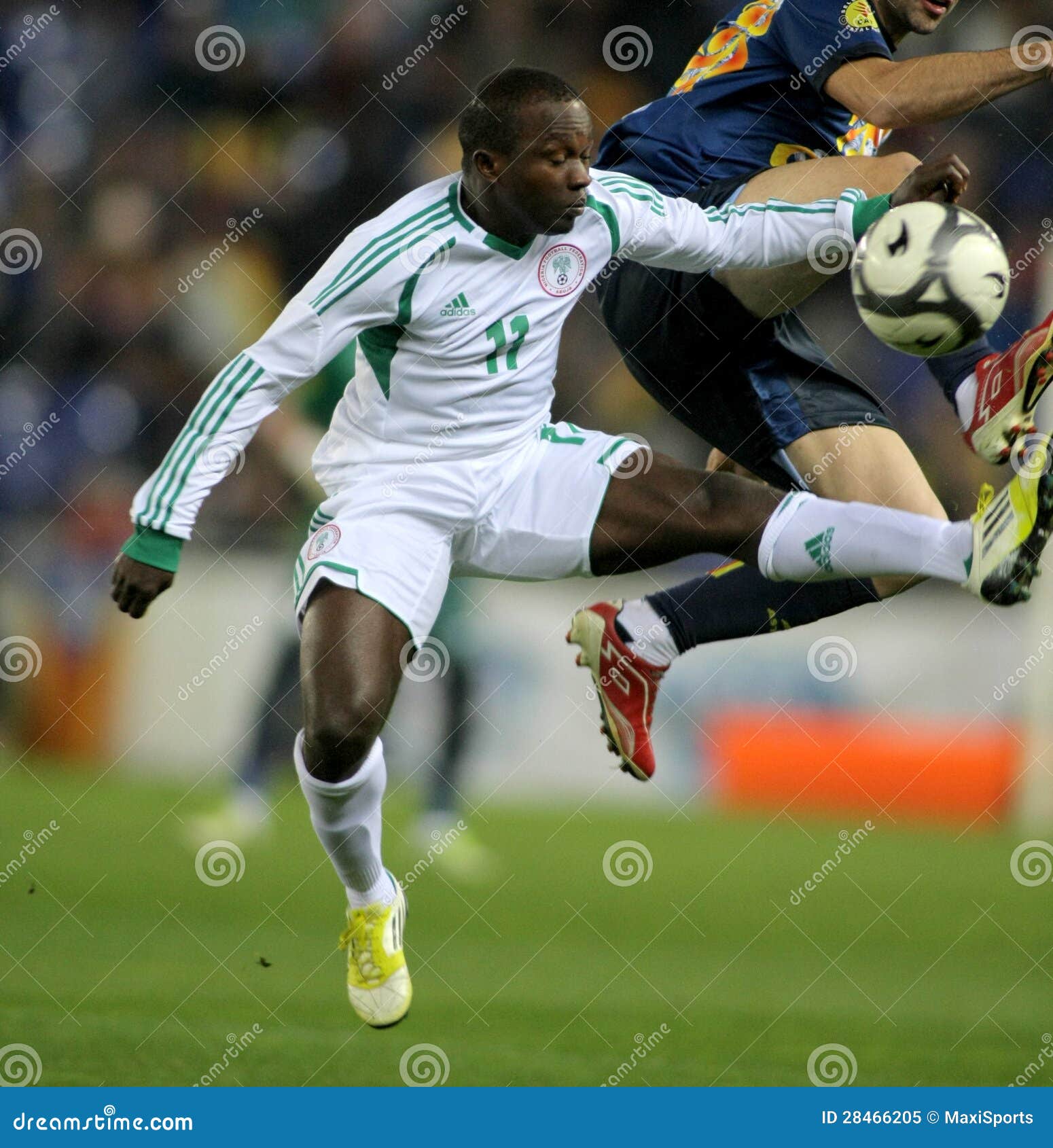 Nigerian Player Ejike Uzoenyi Editorial Image - Image of club, soccer ...