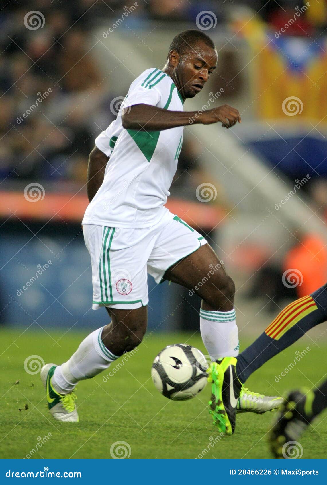 Nigerian player Sunday Mba editorial photo. Image of sport - 28466226