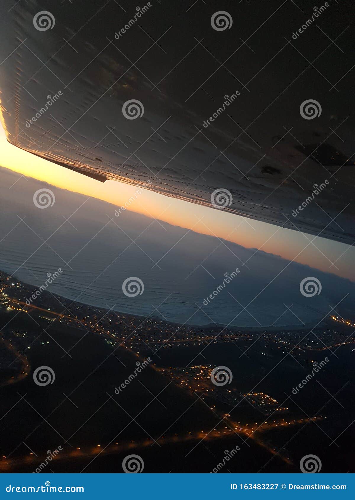 Night Approach stock image. Image of aircraft, c177 - 163483227