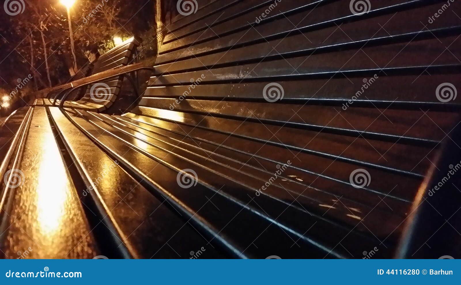 Night bench stock photo. Image of night, mild, body, back - 44116280