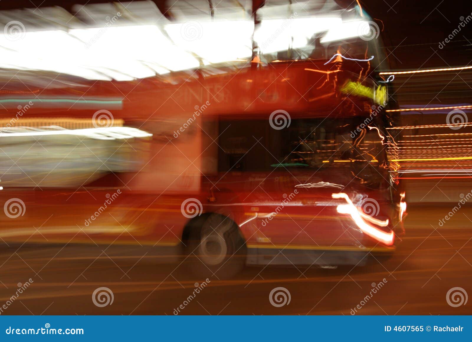 Night Bus stock image. Image of lights, travel, public - 4607565