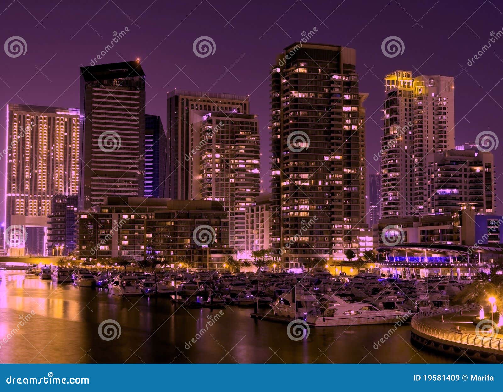 Night city stock image. Image of club, scape, building - 19581409