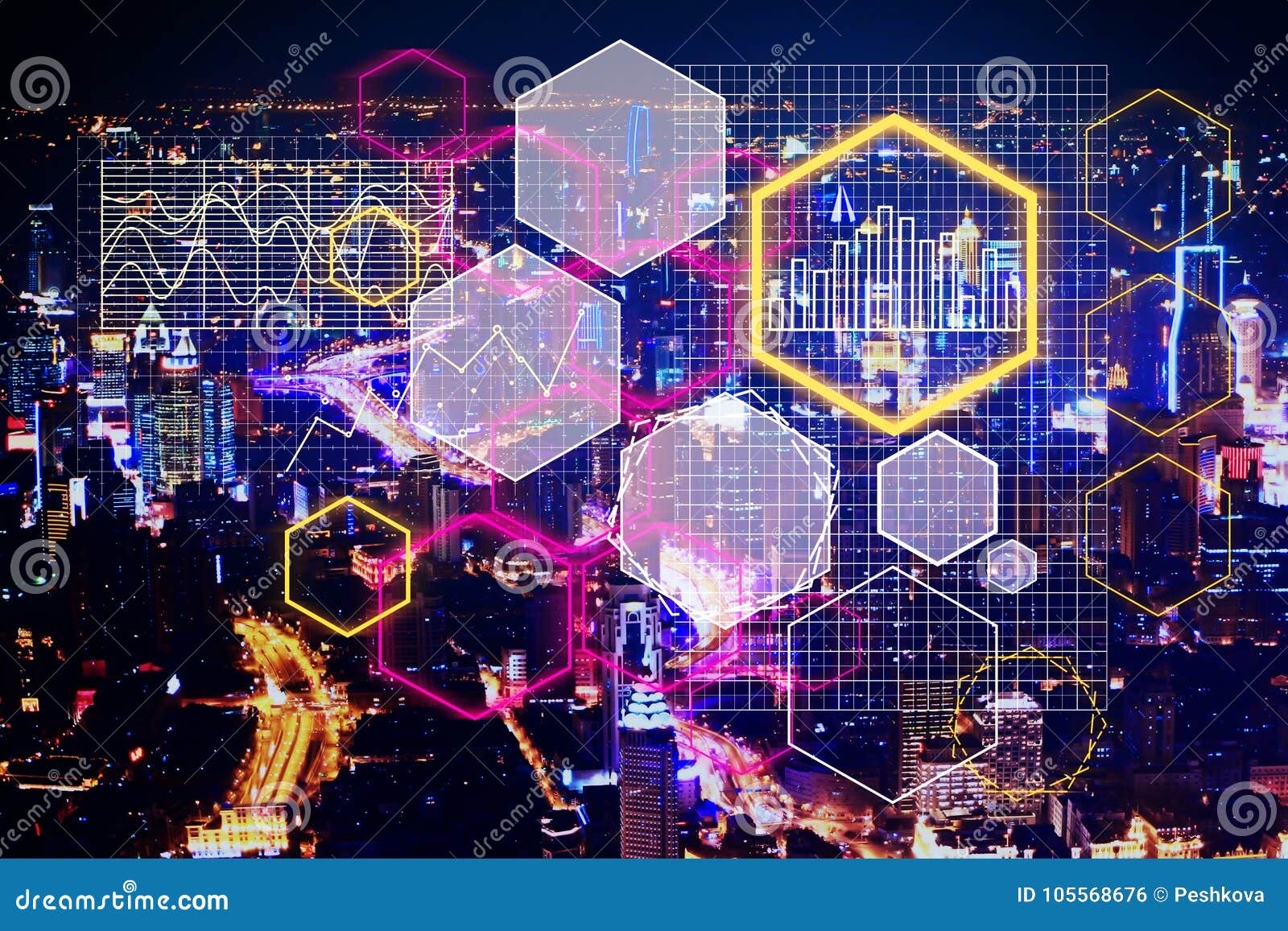 Future and Analytics Concept Stock Photo - Image of business, chart ...