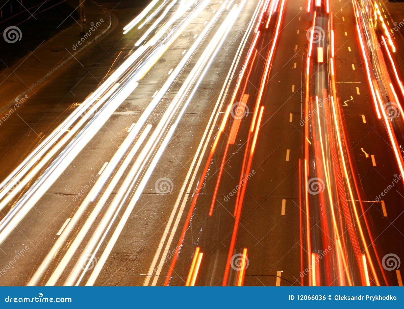 Night city road lights stock photo. Image of abstract - 12066036