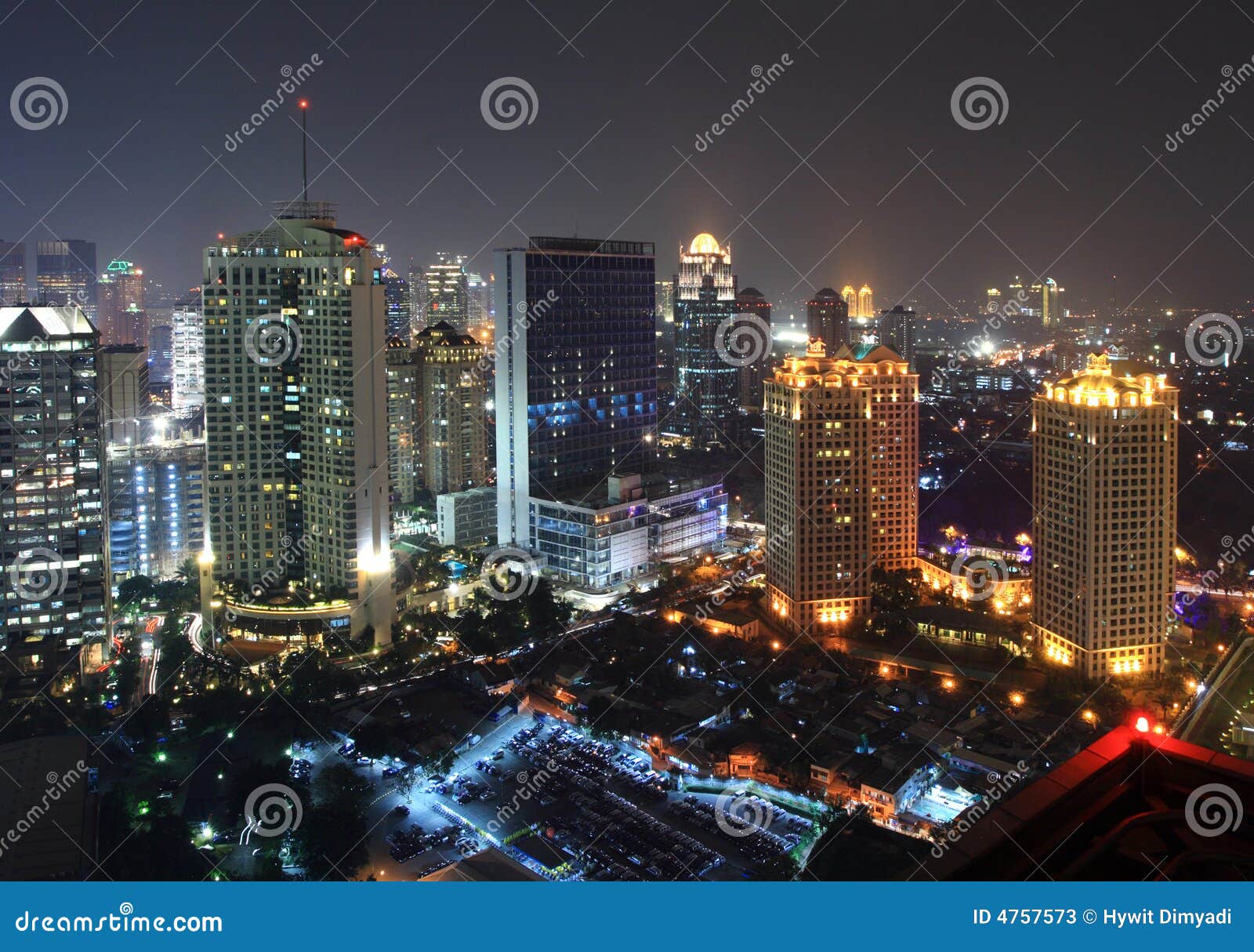 Night Cityscape stock image. Image of scene, apartment - 4757573