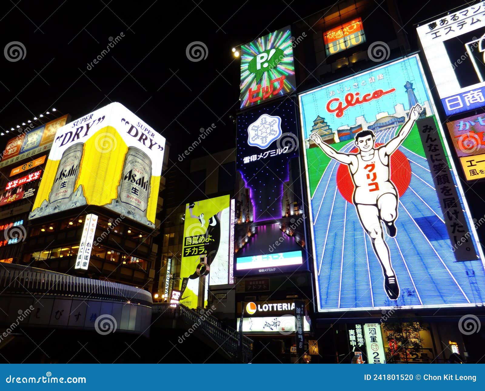 Dotonbori Glico Running Man Principal Tourist Destinations In Osaka ...