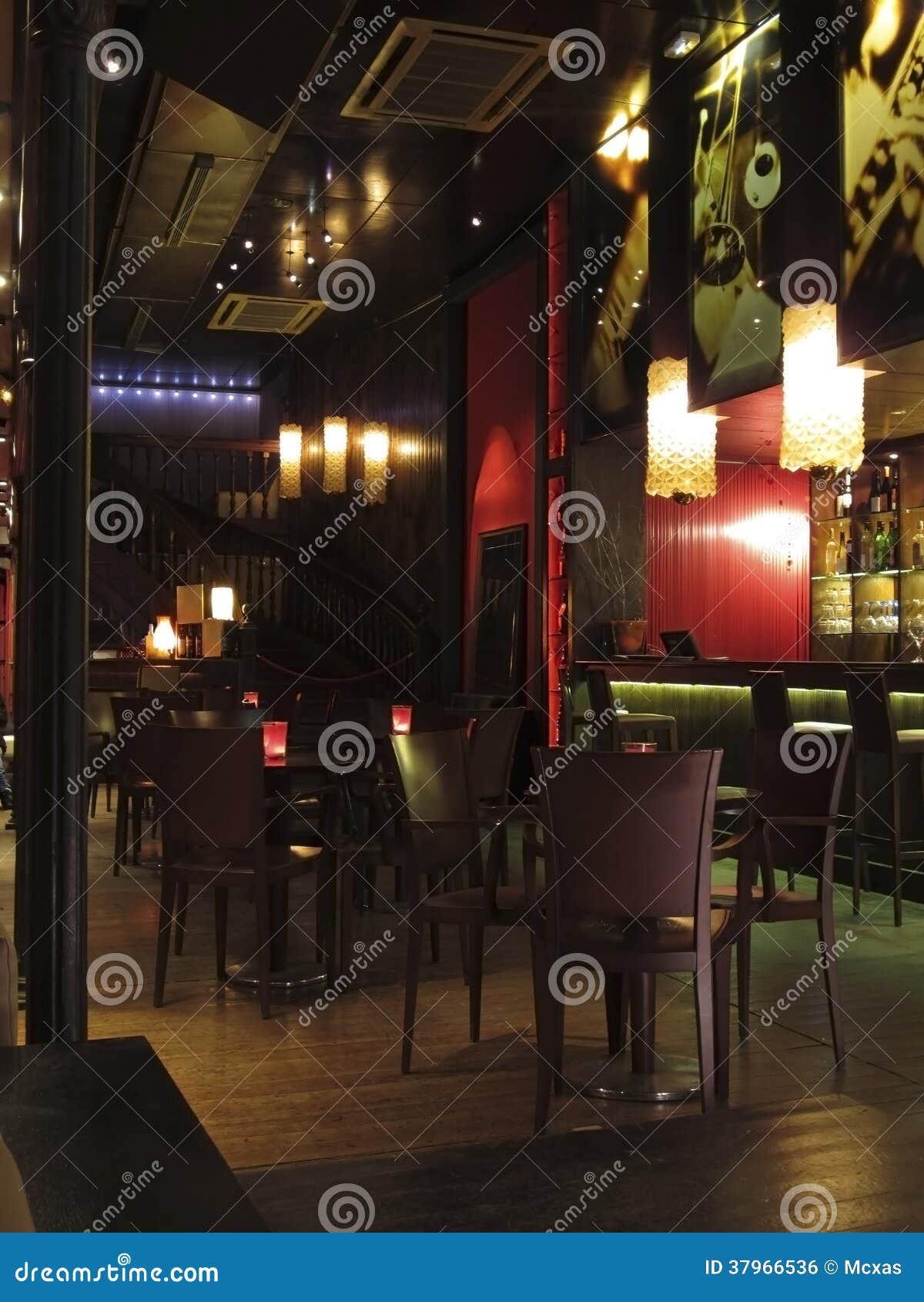 Night Club Bar stock photo. Image of drinks, chairs, nightlife - 37966536