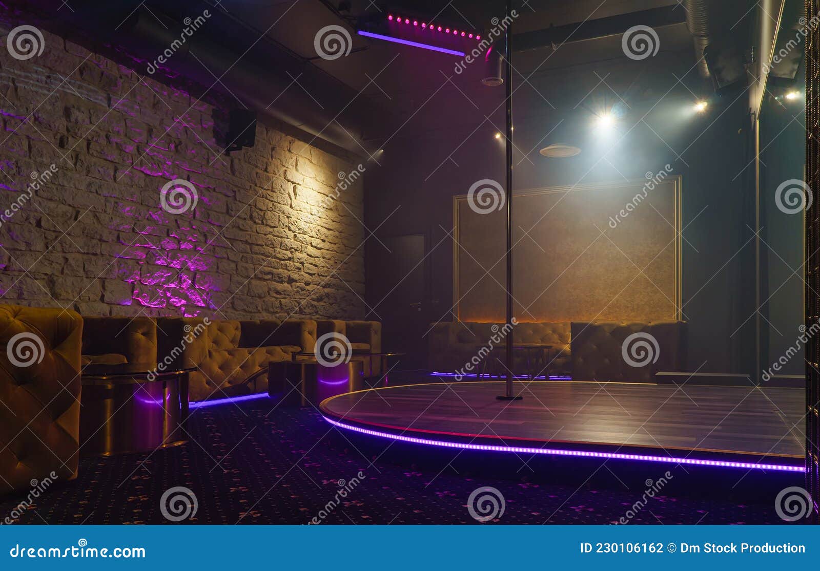 Night club bar interior stock photo. Image of adult - 230106162