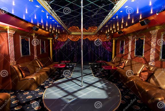 Night club interior stock image. Image of disco, comfortable - 3401375