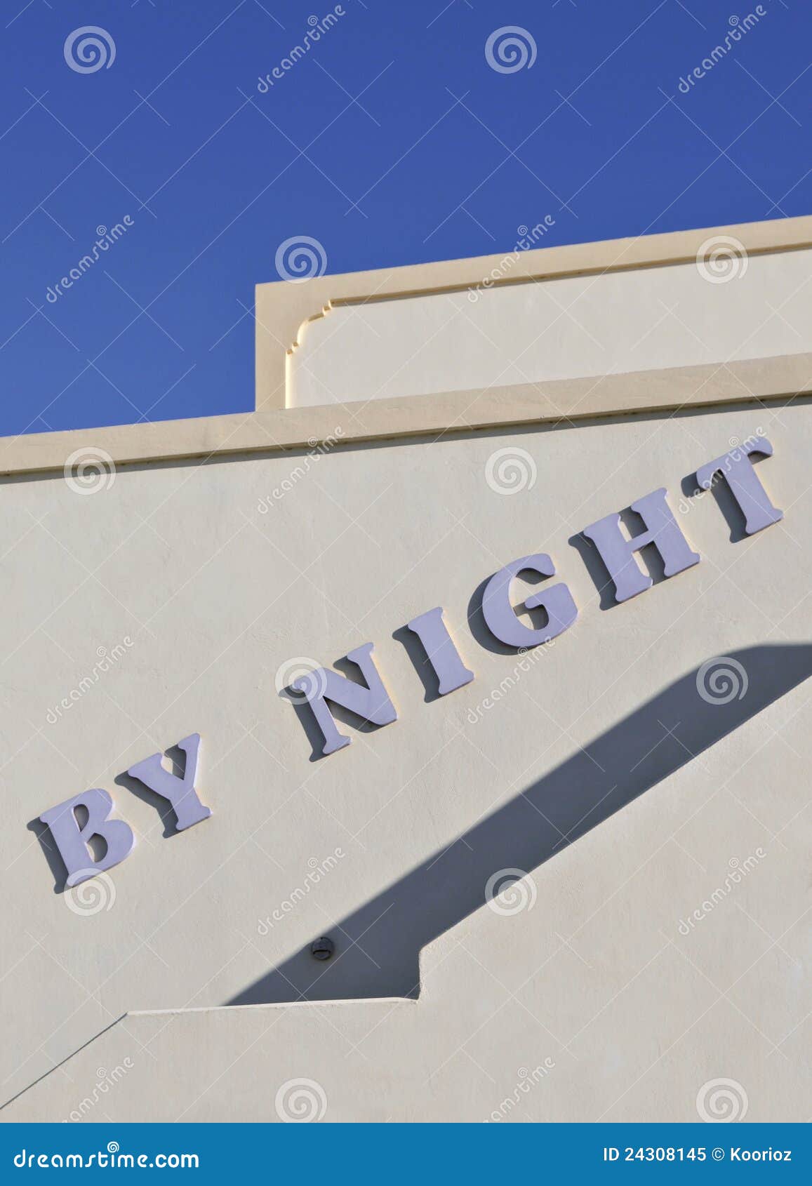 Night club sign stock image. Image of script, architecture - 24308145