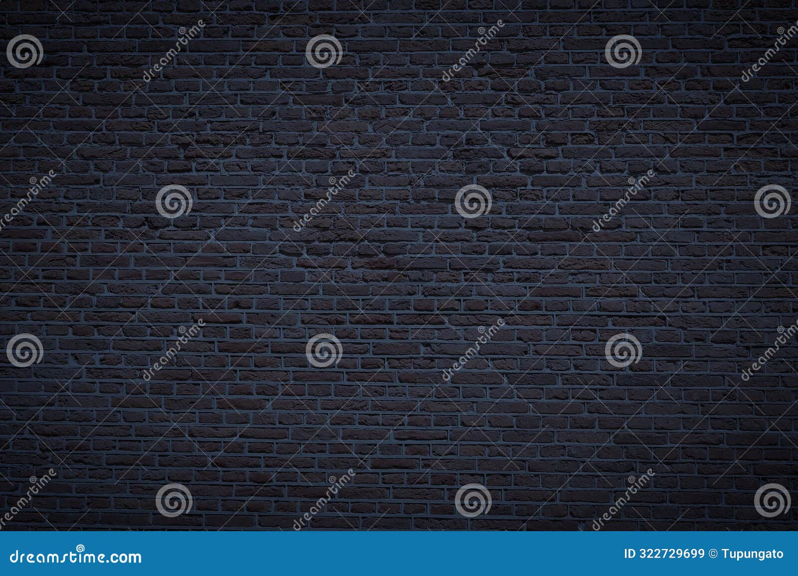 Night Dark Brick Wall Texture Stock Image - Image of wall, retro: 322729699