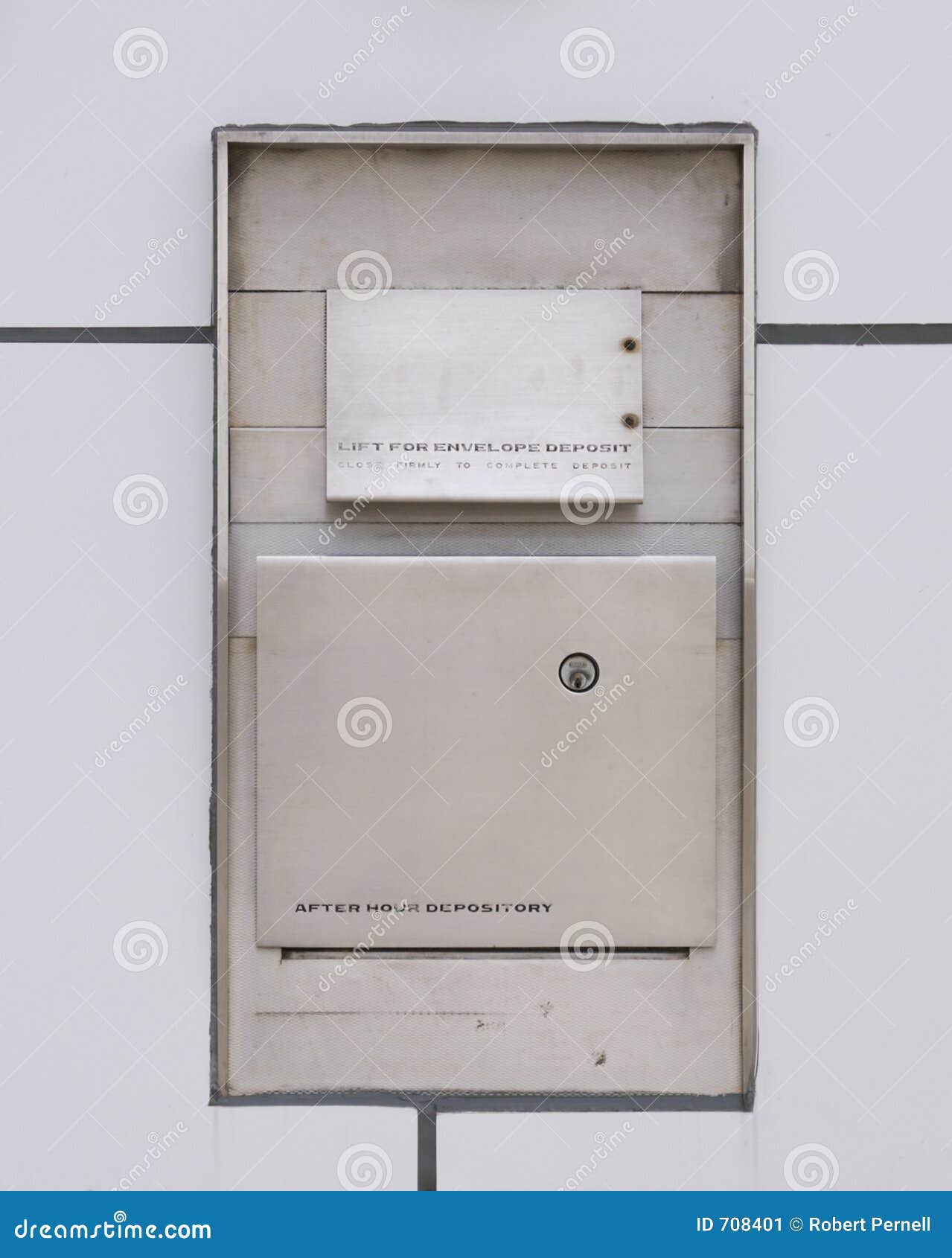 Night Deposit stock image. Image of deposit, locked, night - 708401