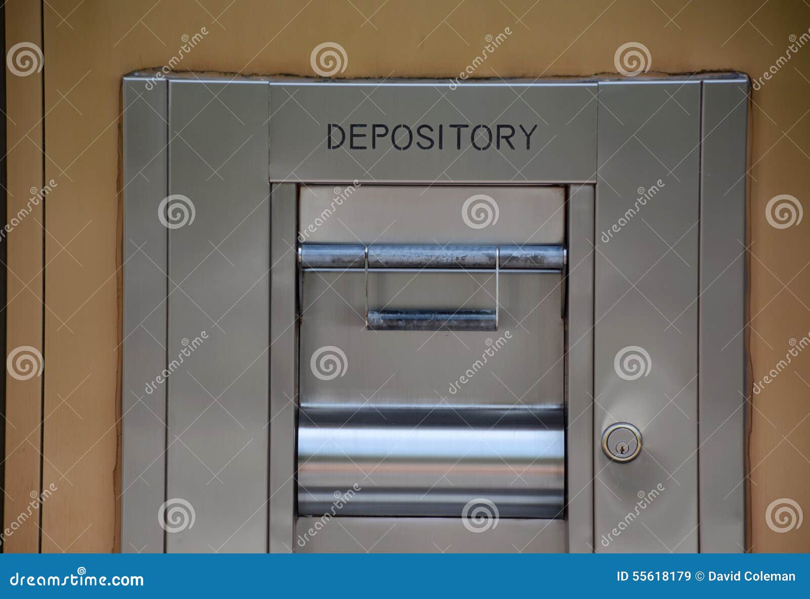 Night deposit stock image. Image of safe, depository - 55618179