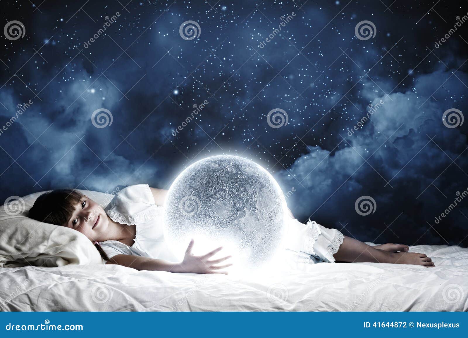 Night dreaming stock photo. Image of nighttime, imagination - 41644872