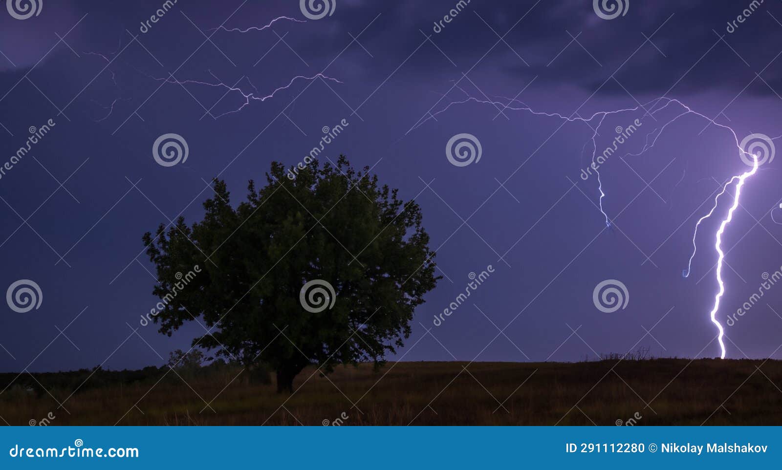 The Night is Filled with the Rumble of Thunder, Adding To the Drama of ...