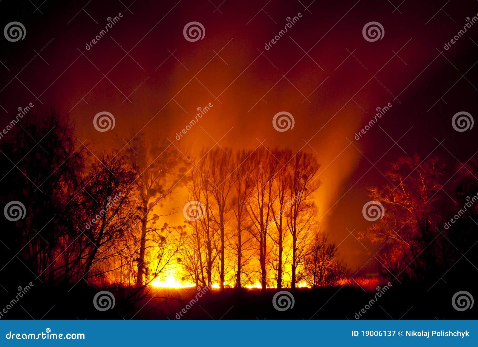 Night Fire stock image. Image of flames, heat, form, flame - 19006137