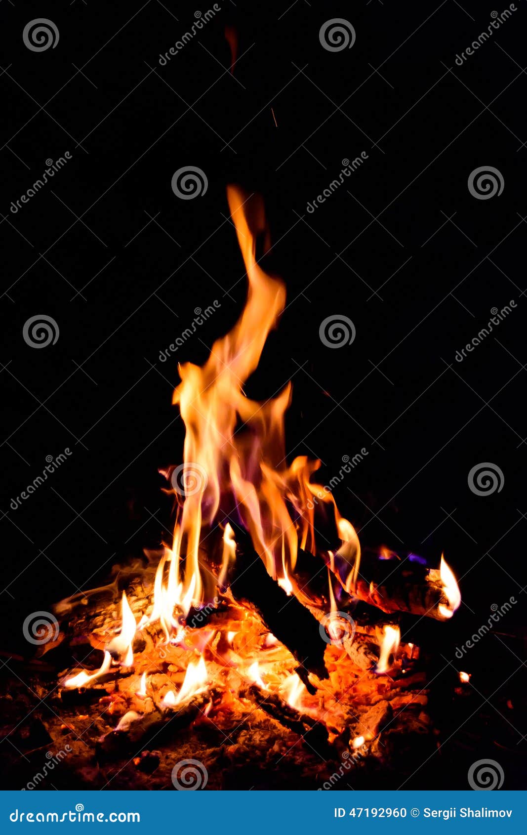 Night by the fire stock photo. Image of lights, tourism - 47192960