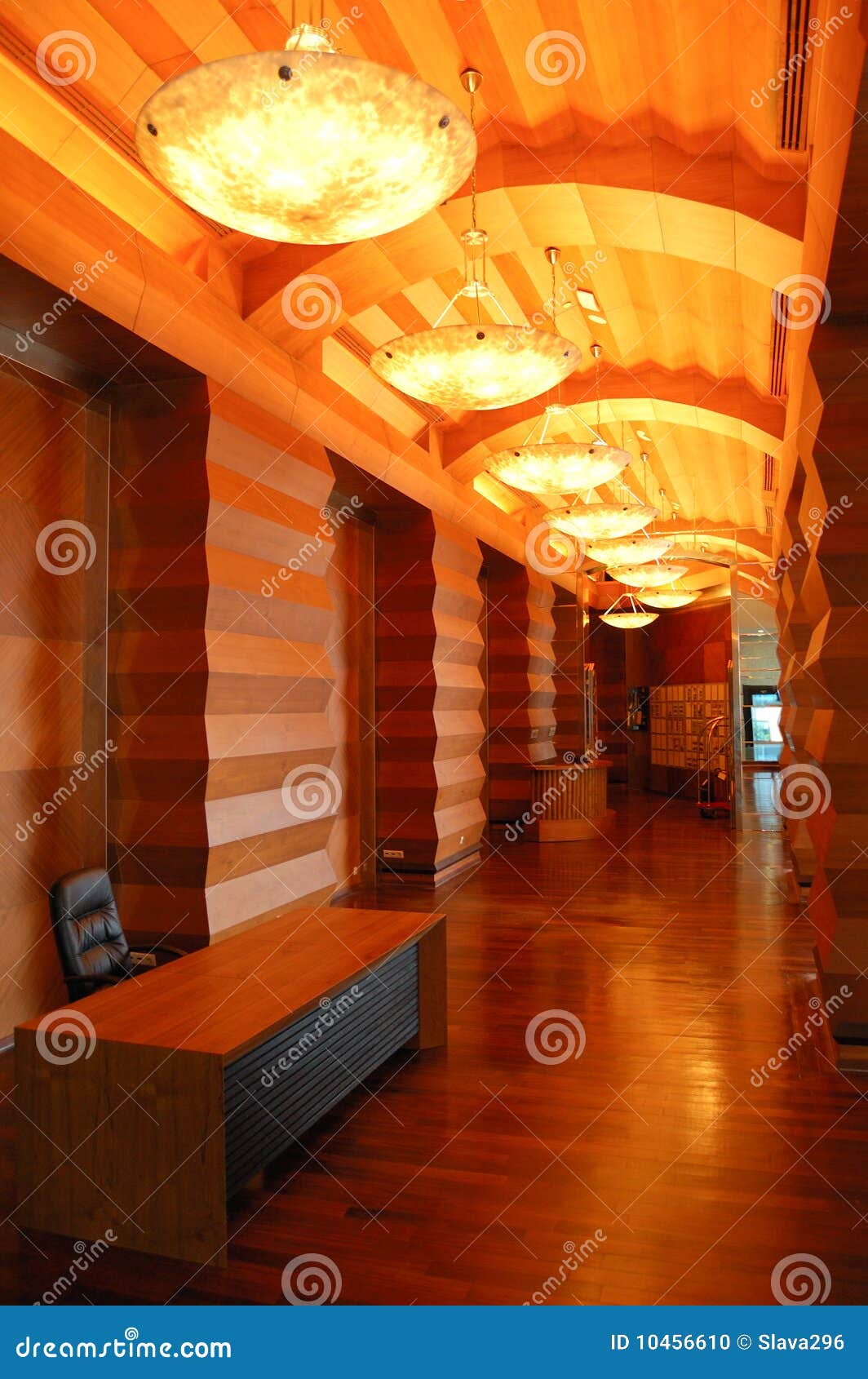 Night Illumination of Popular Hotel Stock Photo - Image of modern ...