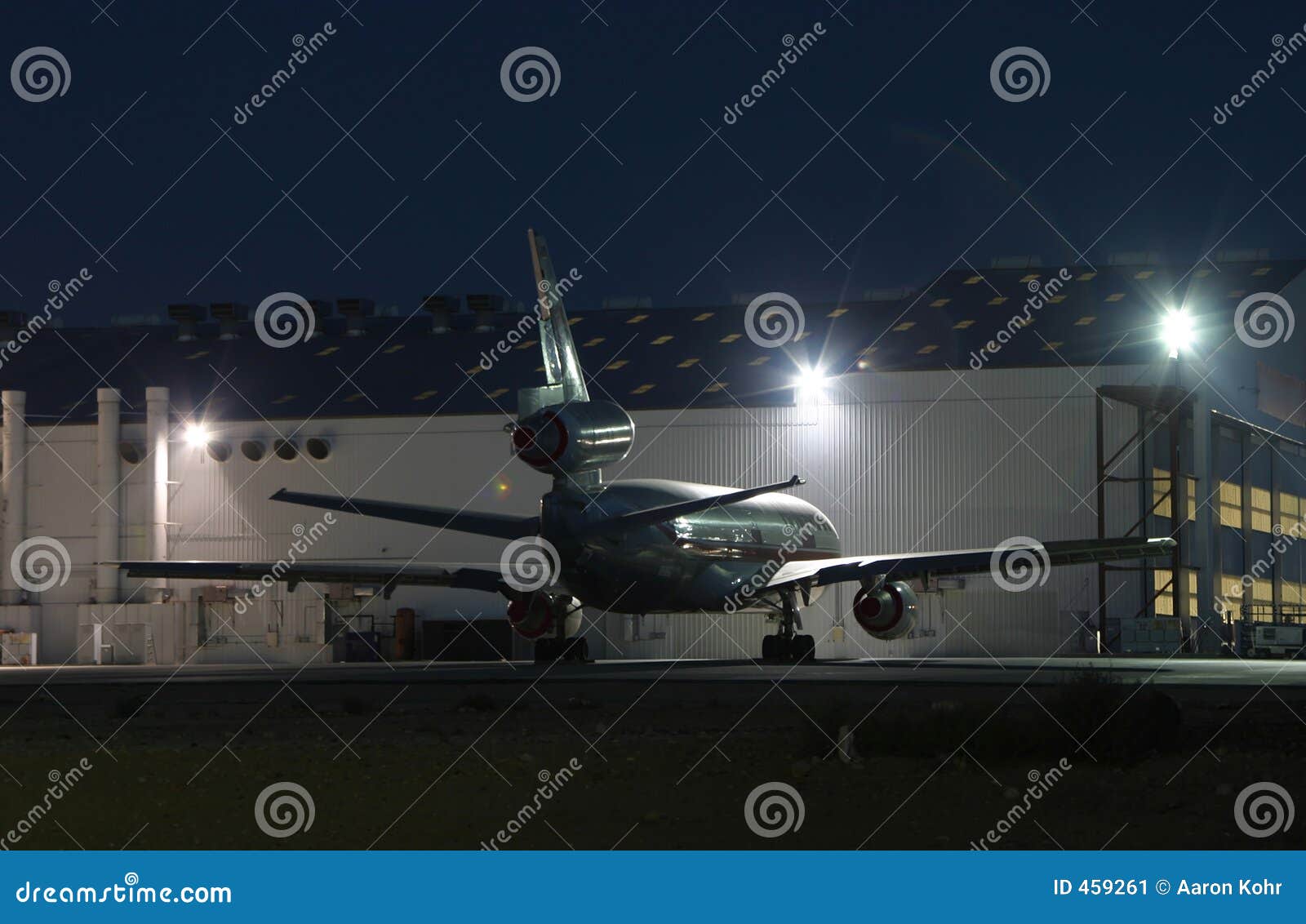 Night Jet #1 stock image. Image of class, time, arrive - 459261