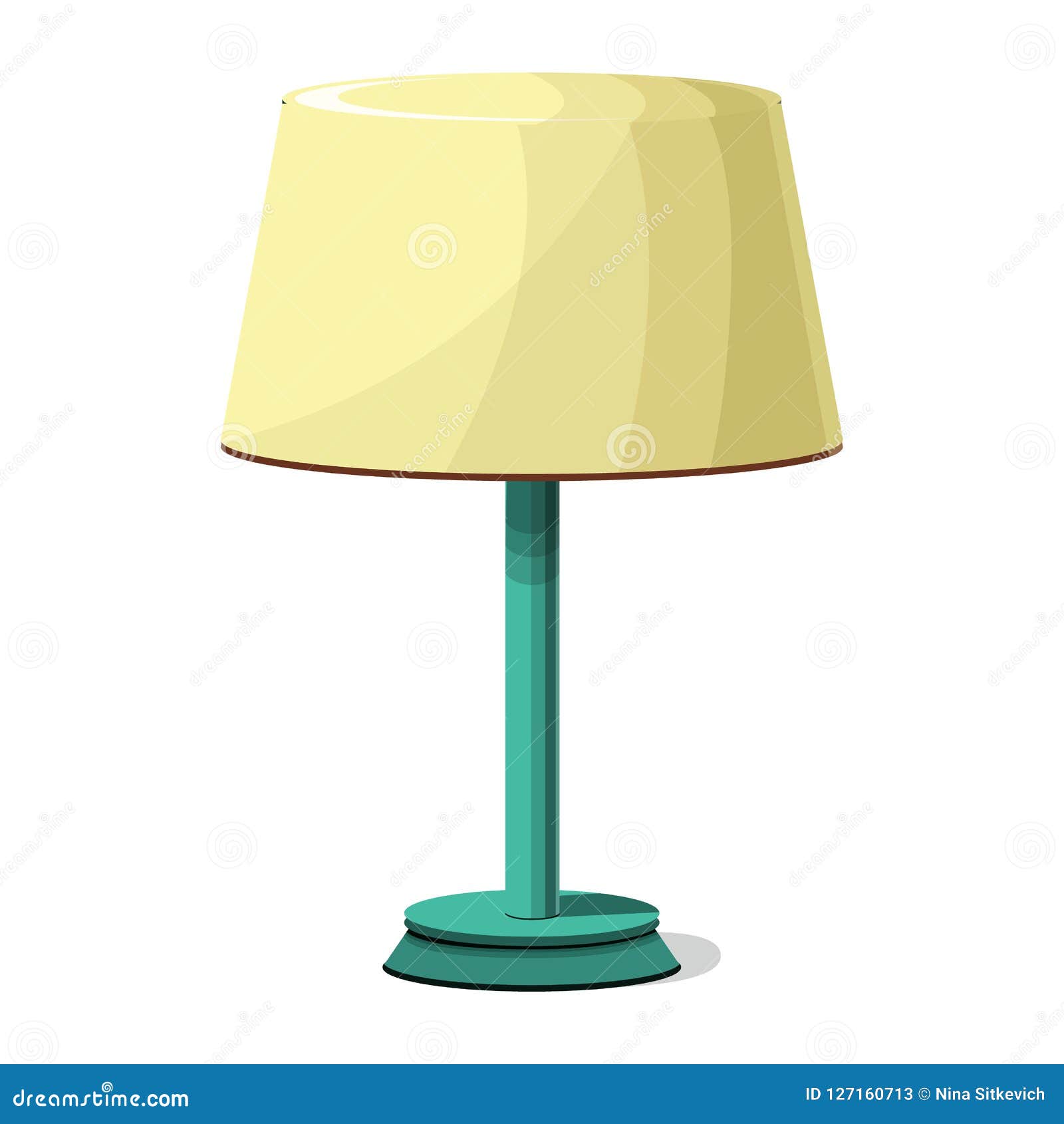 Night Lamp Icon, Cartoon Style Stock Vector - Illustration of icon ...