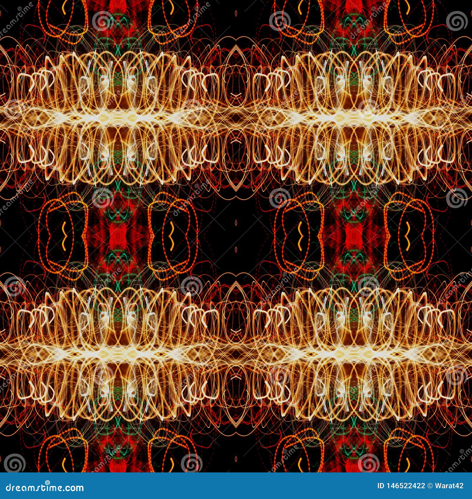 Night Light Line,seamless Light Pattern,abstract Background Stock Photo ...