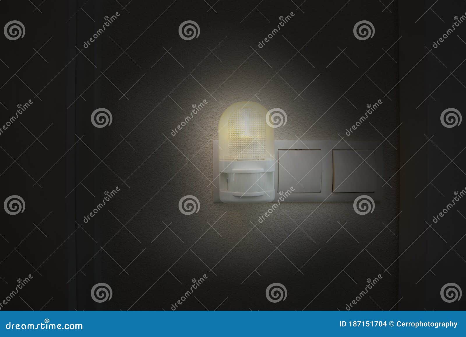 White Socket Front View Isolated On White Stock Illustration ...