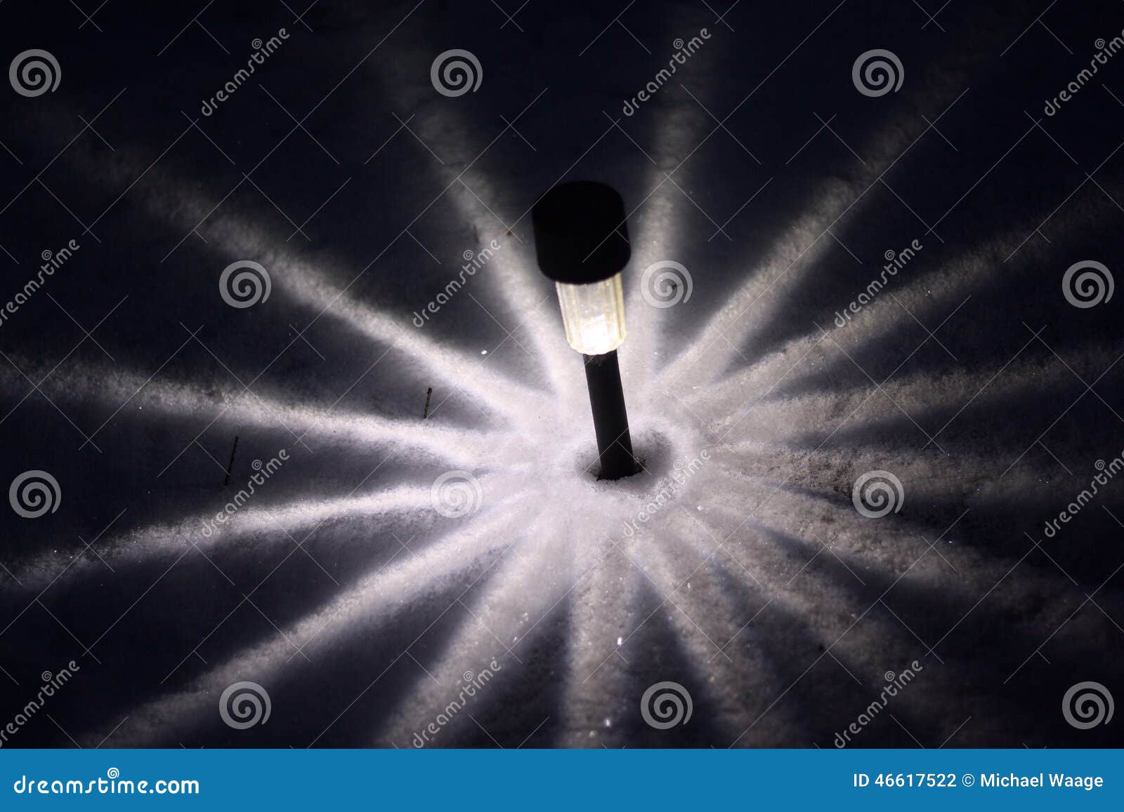 Night light in the snow stock photo. Image of night, light - 46617522