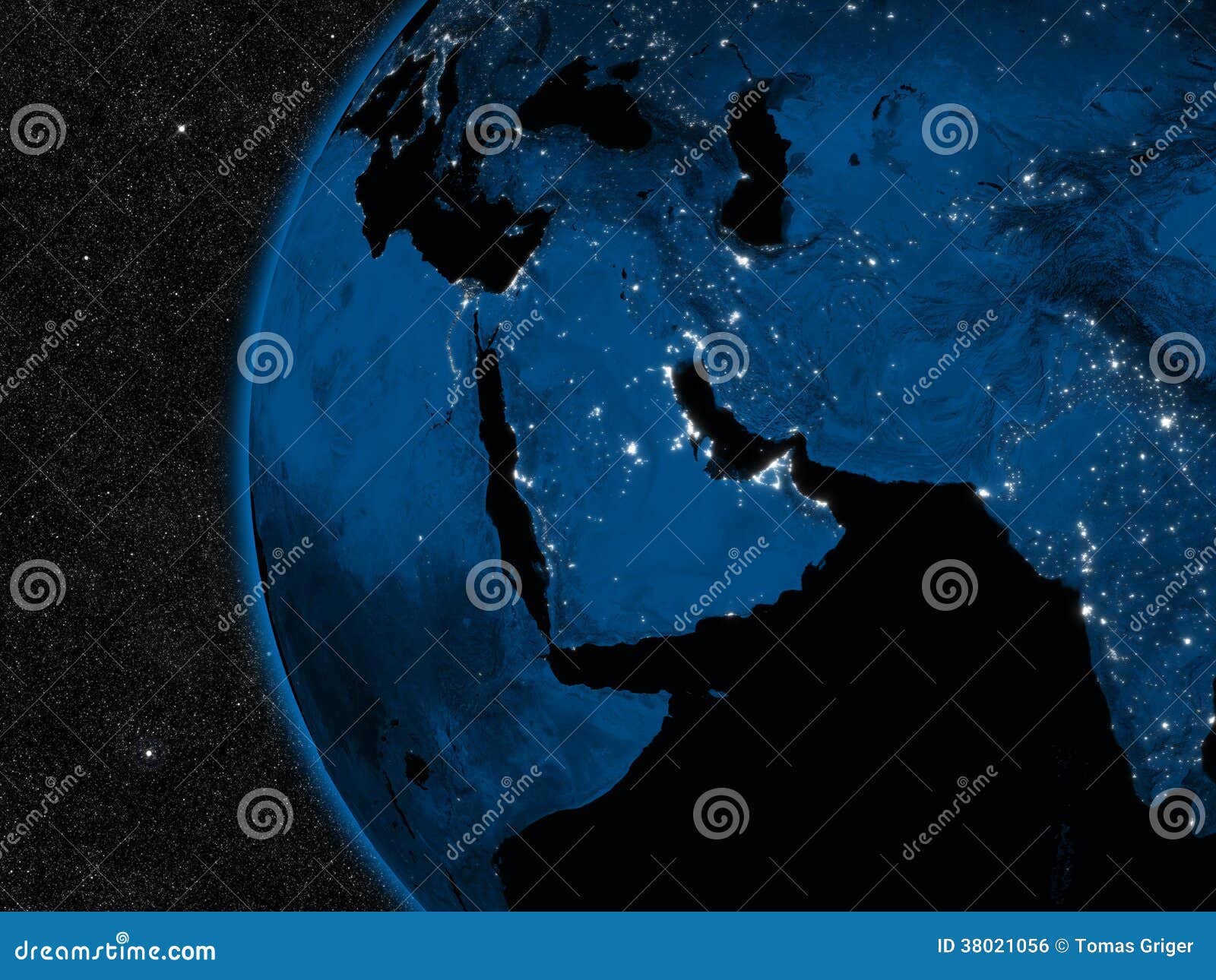 Night in Middle East stock illustration. Illustration of middle - 38021056