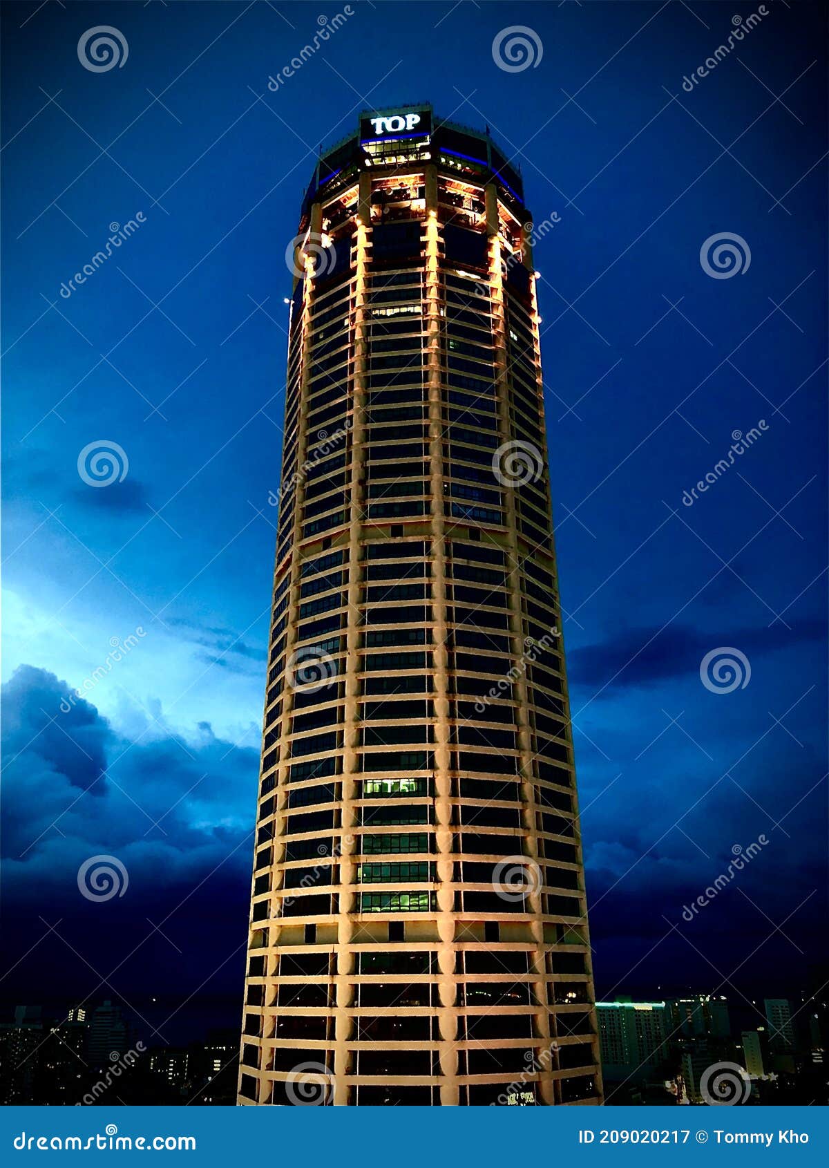 Komtar stock image. Image of scene, malaysia, komtar - 209020217