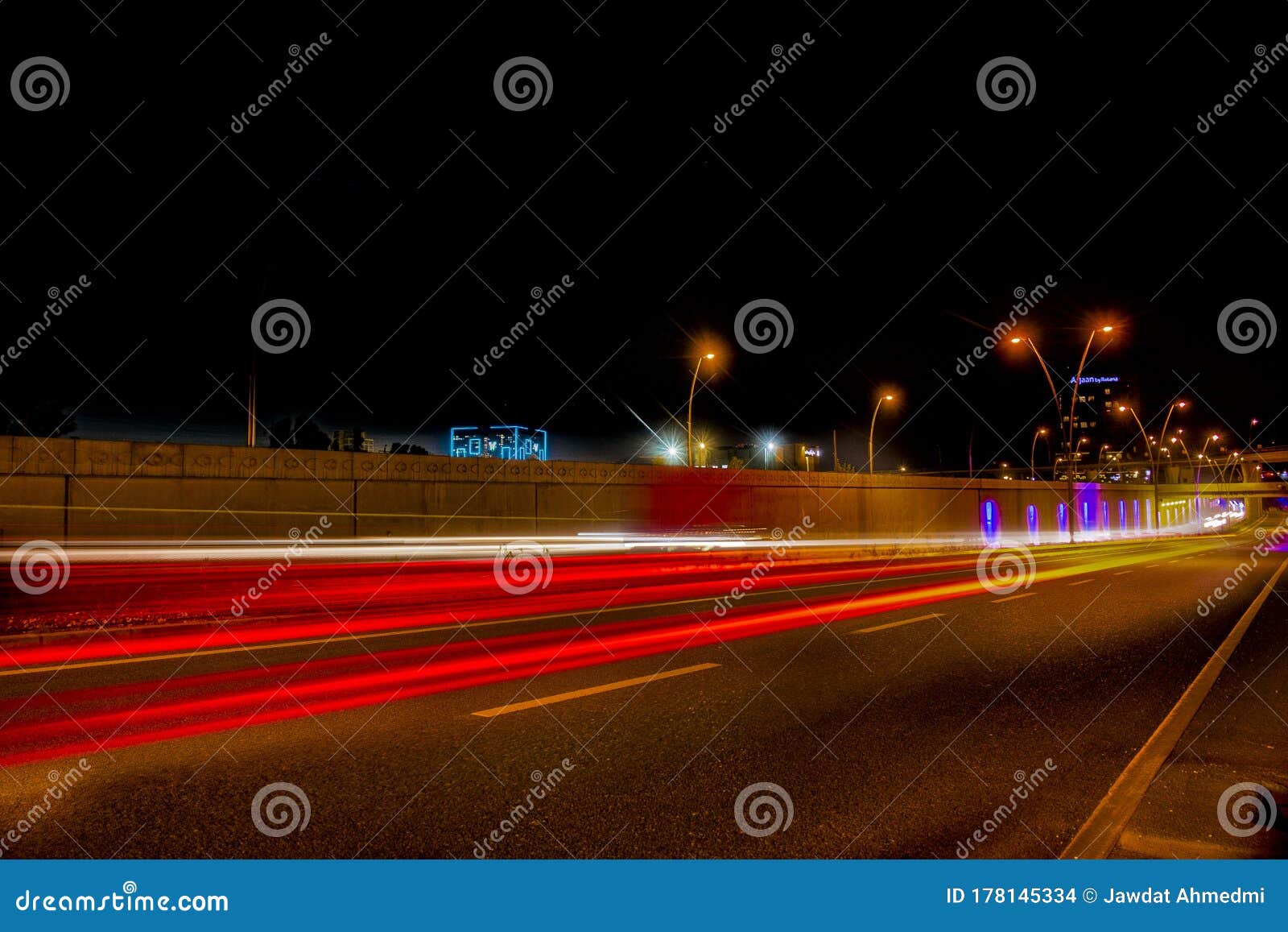 Night Movement in Erbil City Editorial Stock Image - Image of hawler ...