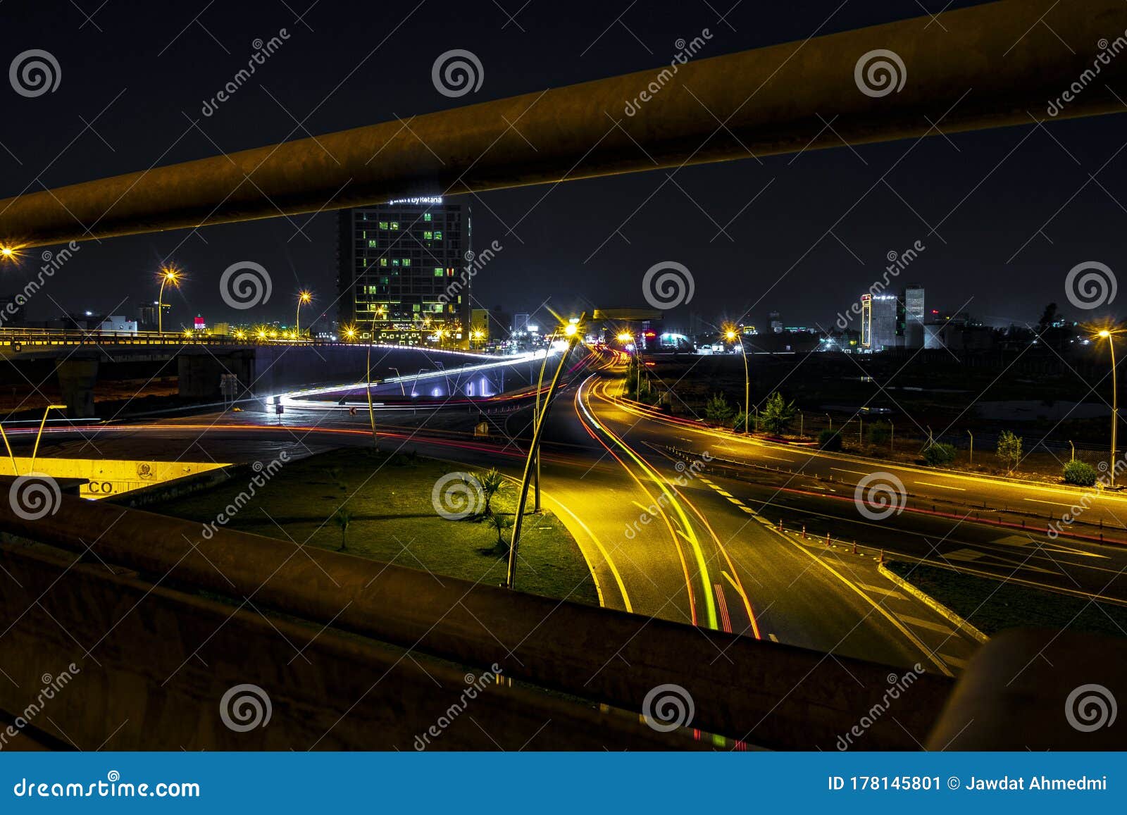 Night Movement in Erbil City Editorial Photo - Image of arbil, arbela ...