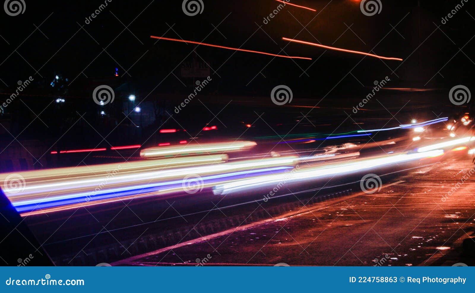 Night Neon work stock image. Image of night, neon, city - 224758863