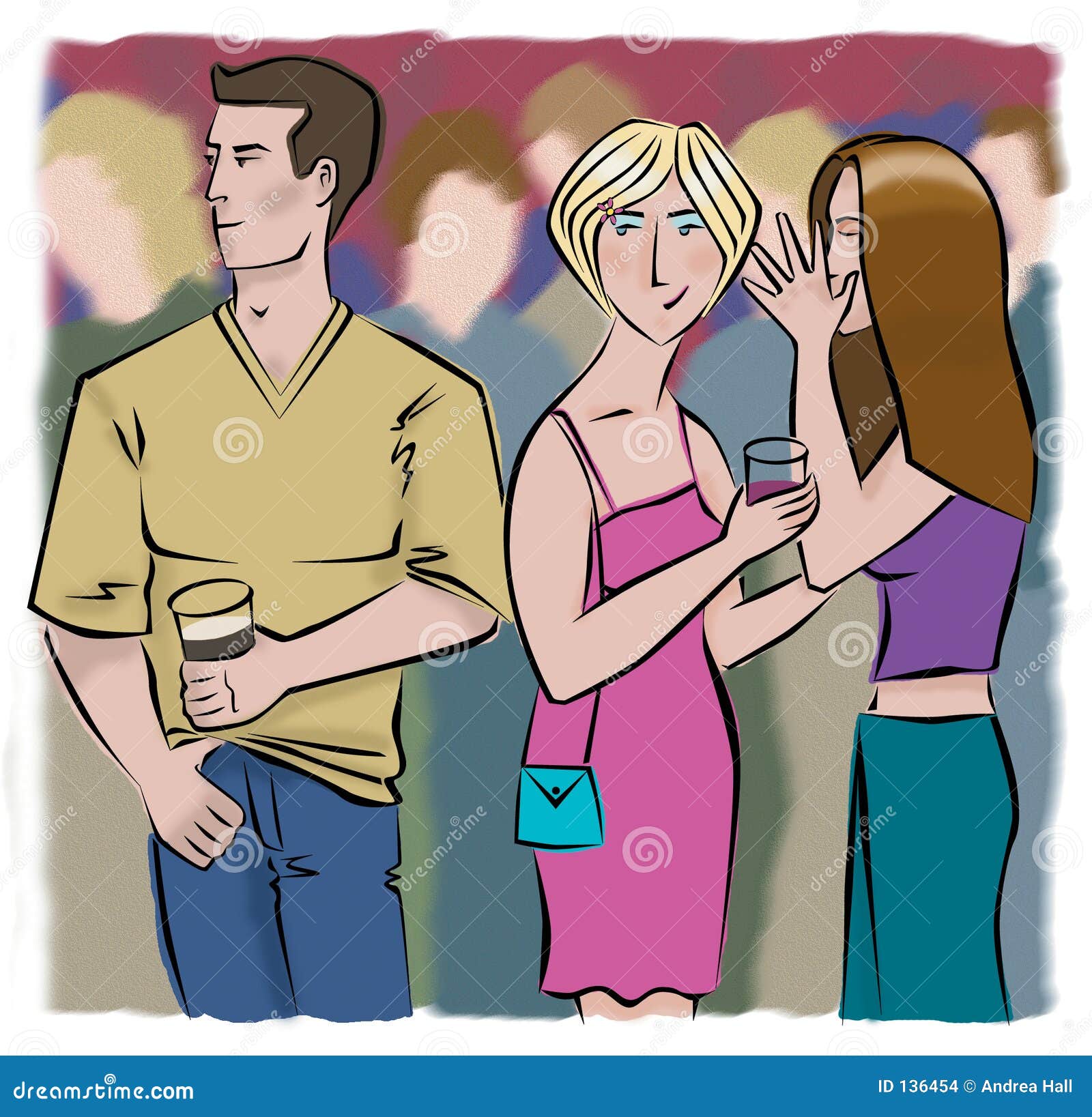 Night out stock illustration. Illustration of drinking - 136454