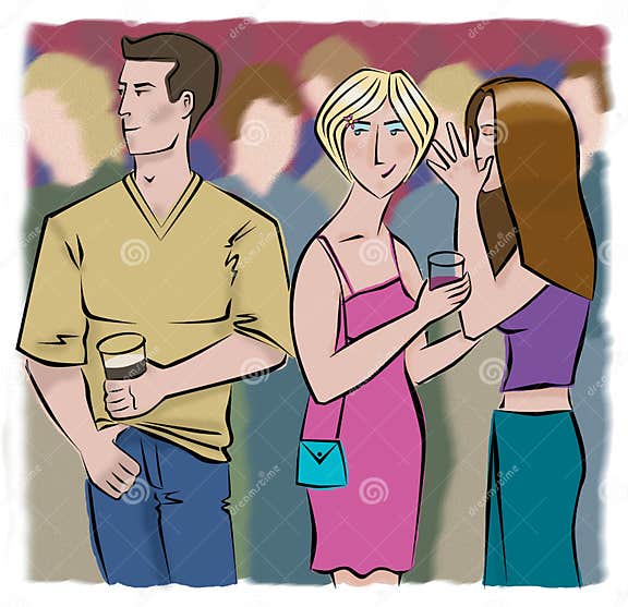 Night out stock illustration. Illustration of drinking - 136454