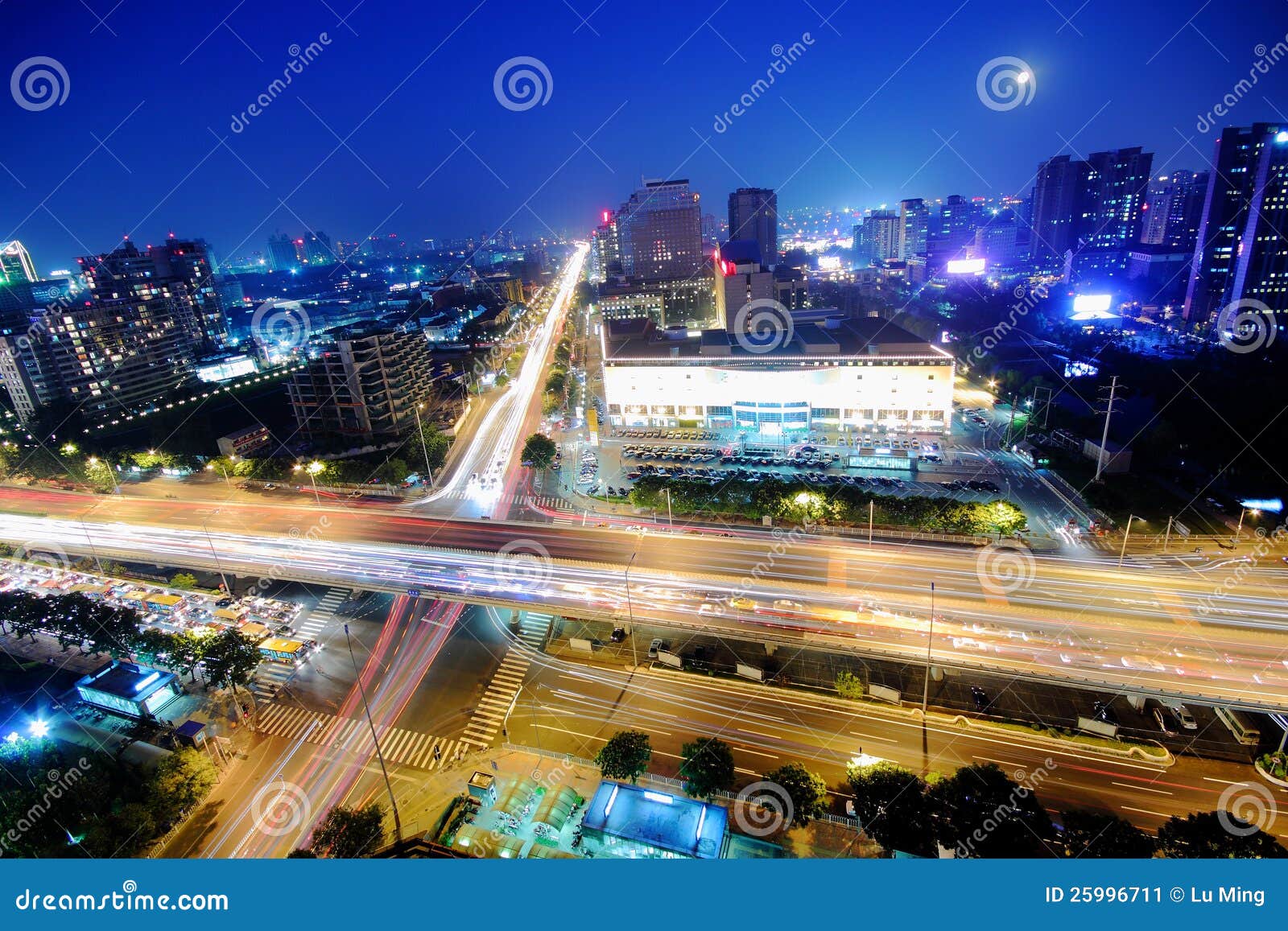 Night piece stock image. Image of night, lighting, build - 25996711