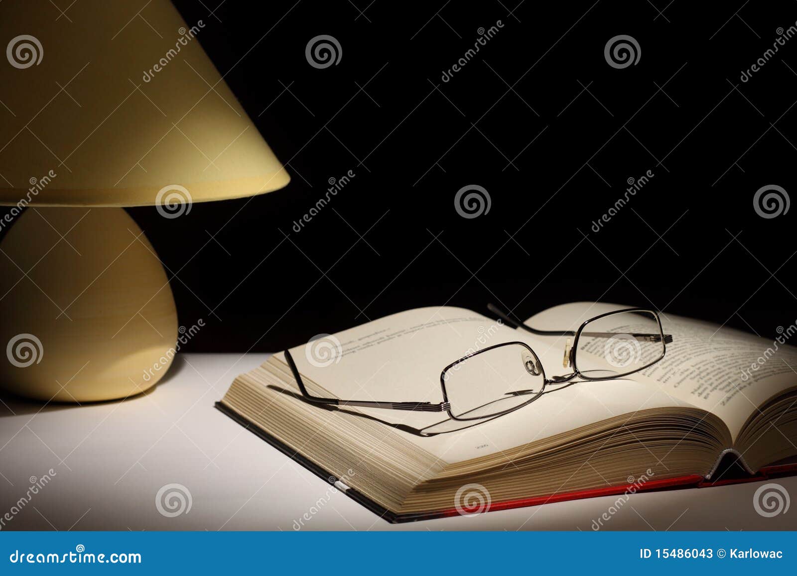 Night reading stock image. Image of black, eyeglasses - 15486043
