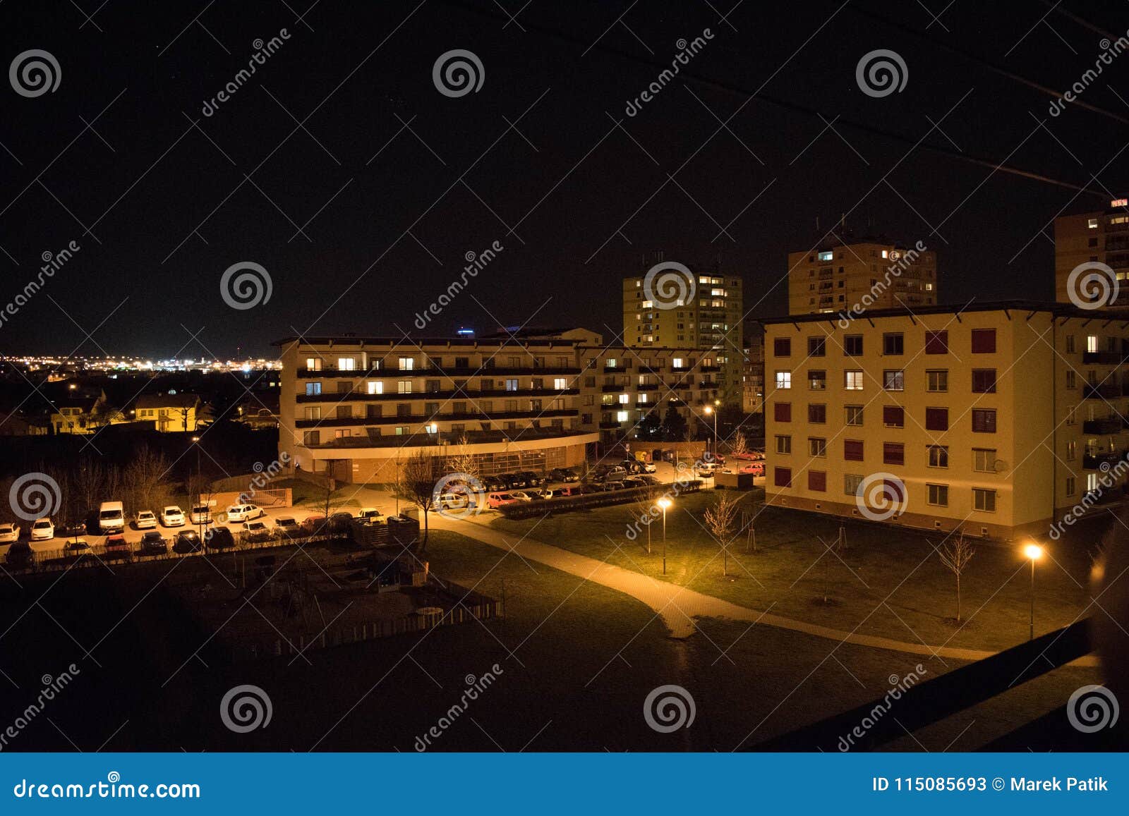 Night Residence in Olomouc 2018 Stock Image - Image of travel, spring ...