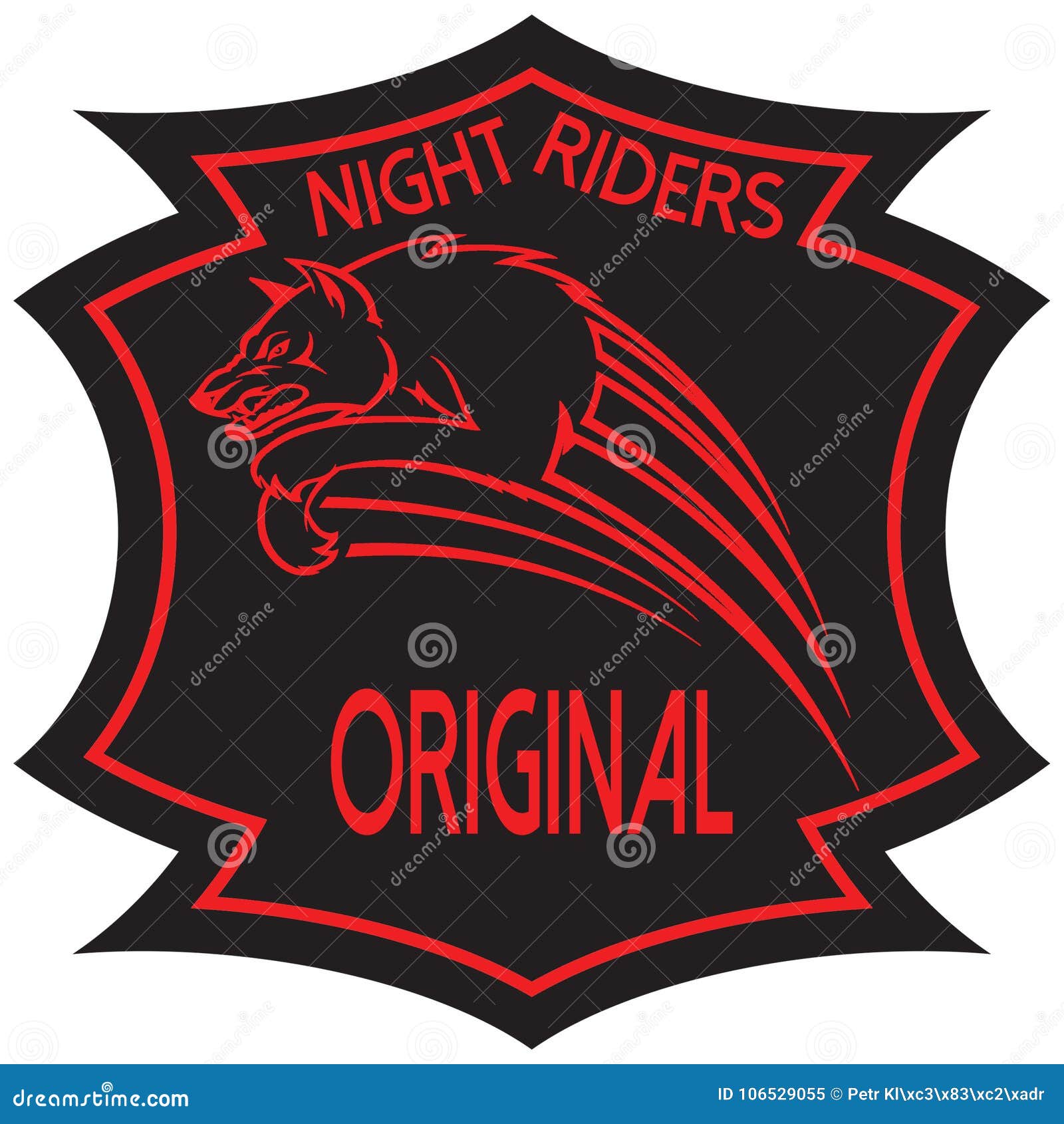 Night Riders Original stock illustration. Illustration of vektors ...