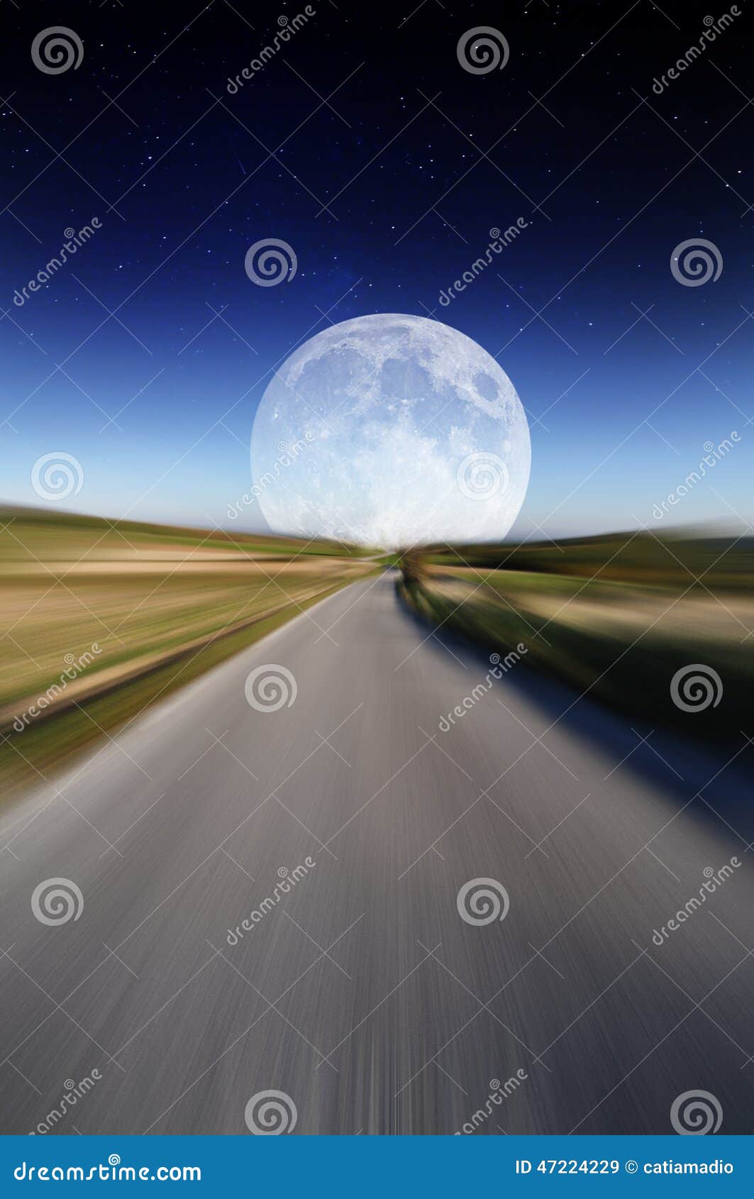 Night run stock image. Image of light, nocturne, horizon - 47224229