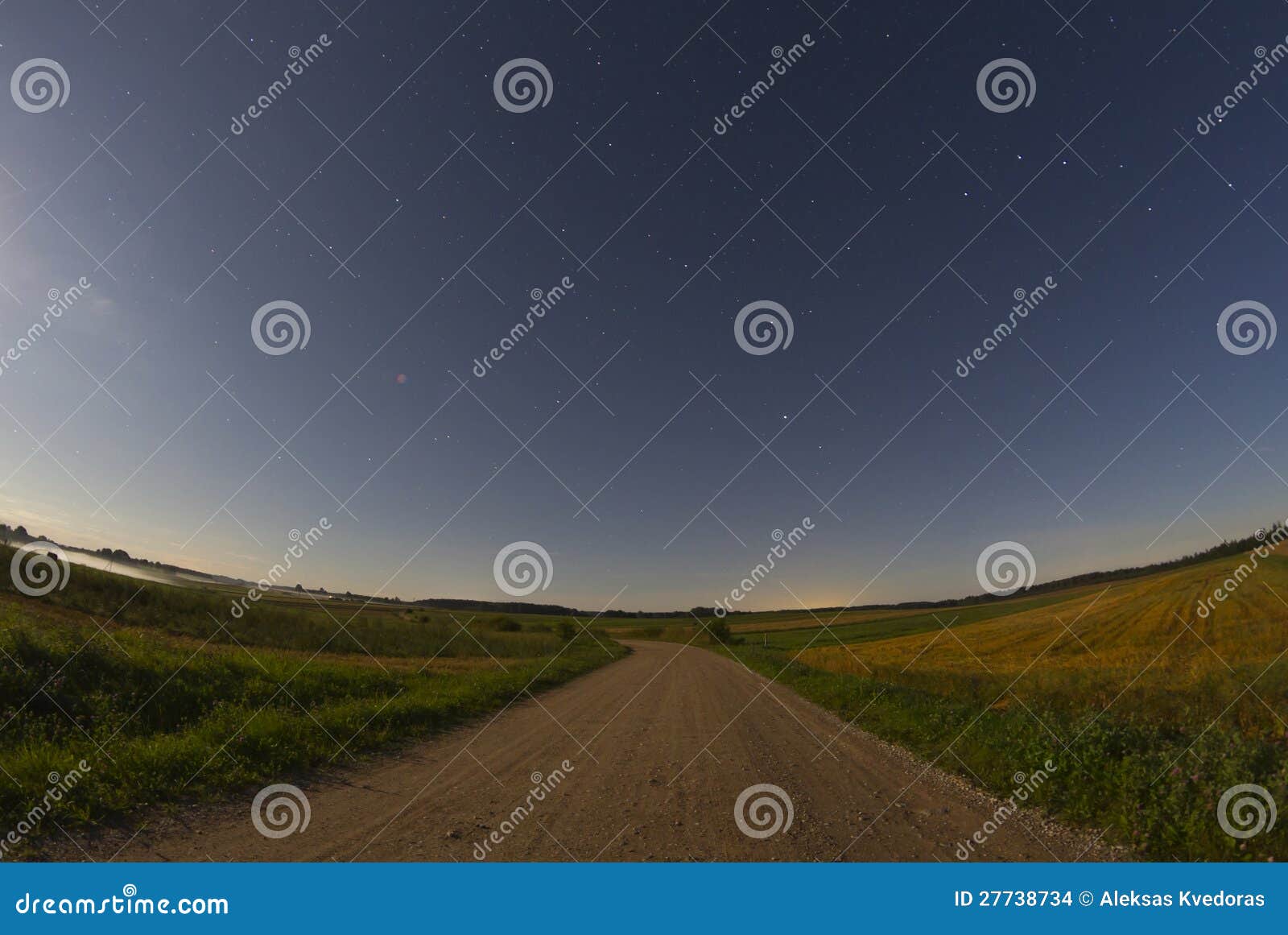 Night rural landscape stock photo. Image of beautiful - 27738734