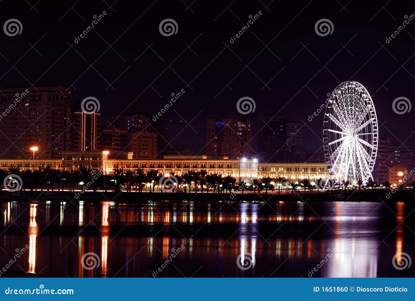 Night scene stock photo. Image of landscape, lanterns - 1651860
