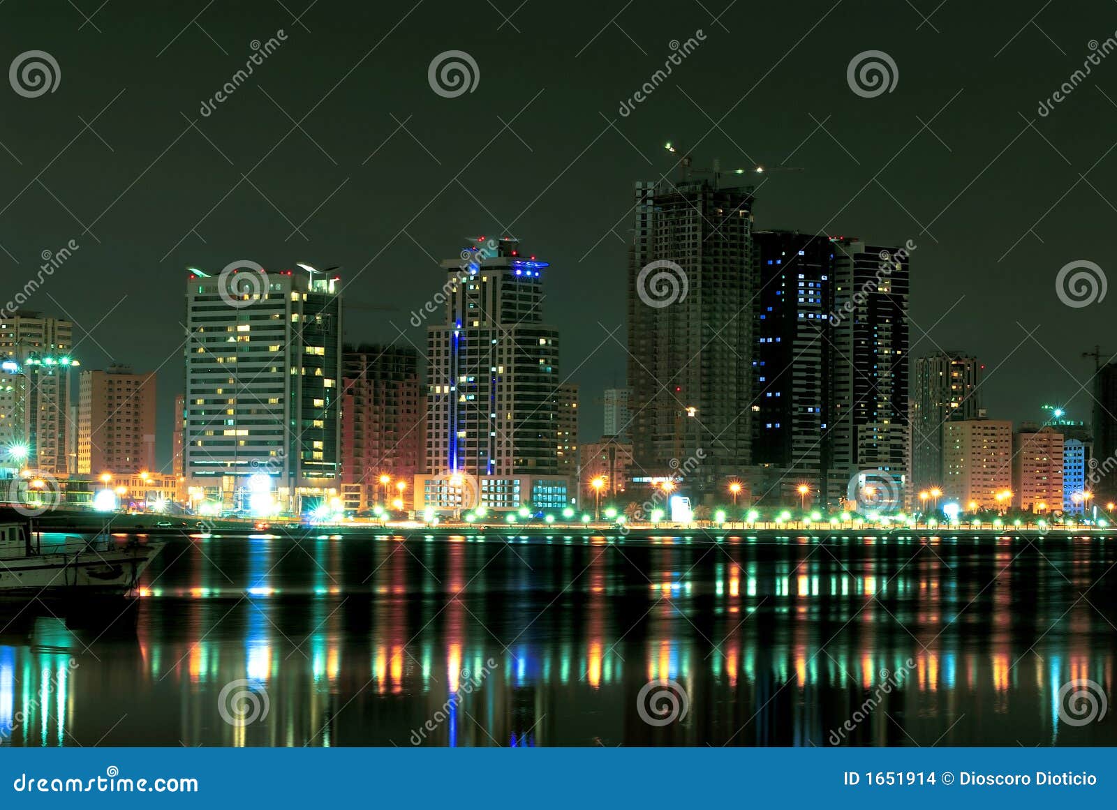 Night scene stock photo. Image of colorful, exposure, bright - 1651914
