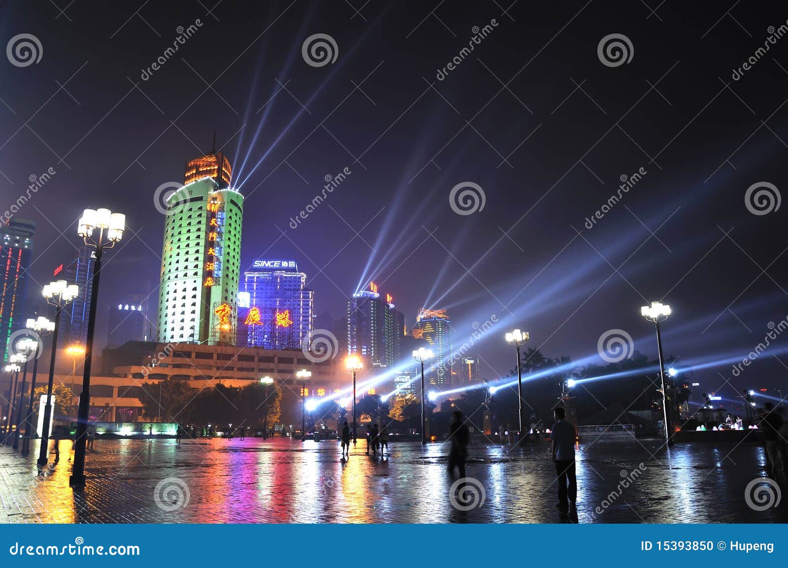 Night Scene of Chongqing Port Editorial Image - Image of chongqing ...