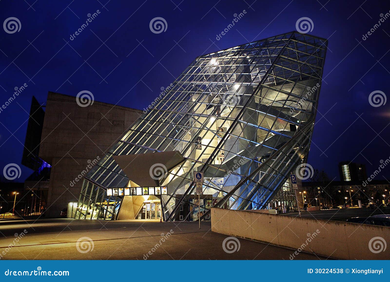 The cinema UFA in dresden editorial stock photo. Image of film - 30224538