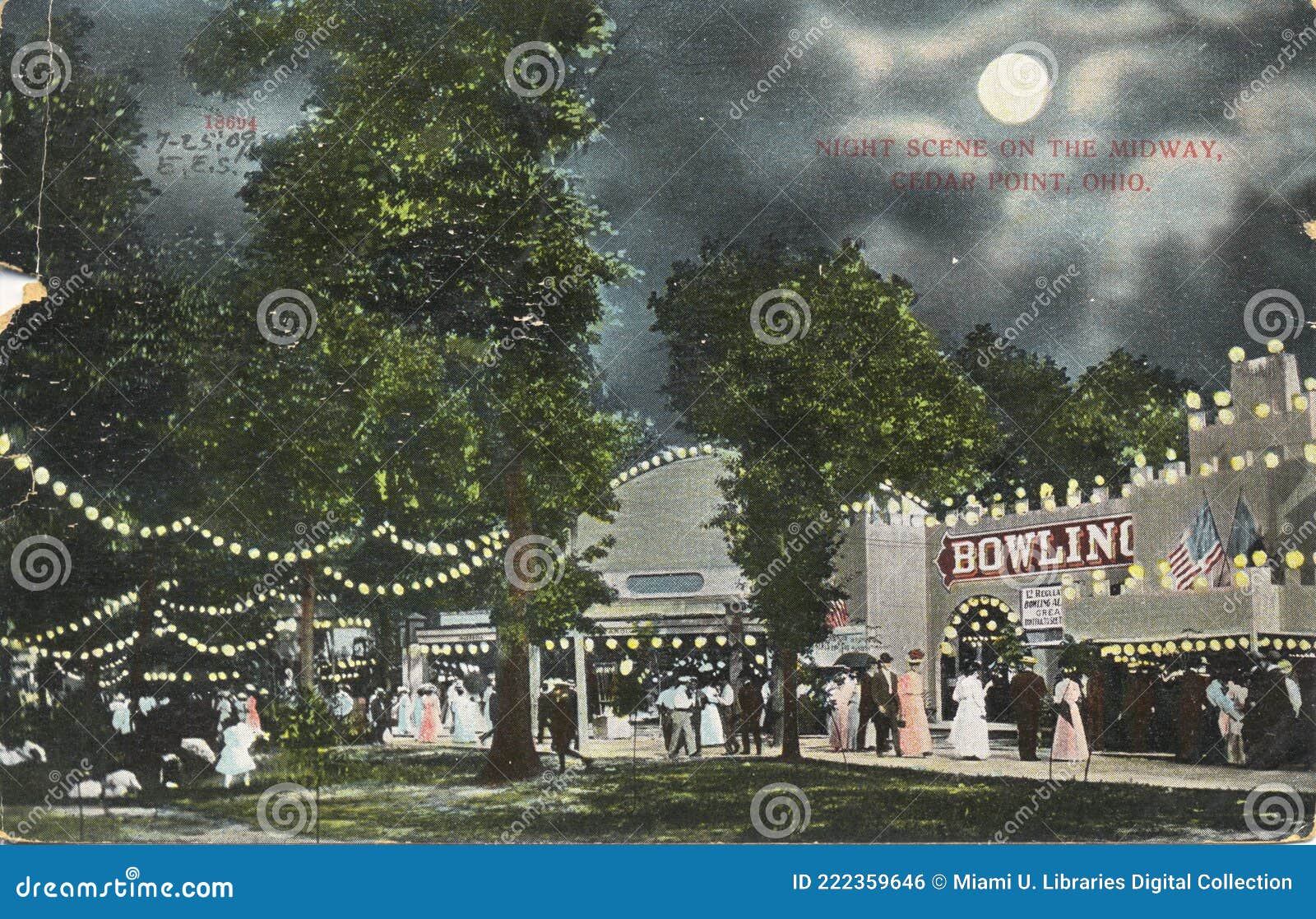 Night Scene On The Midway Picture. Image: 222359646