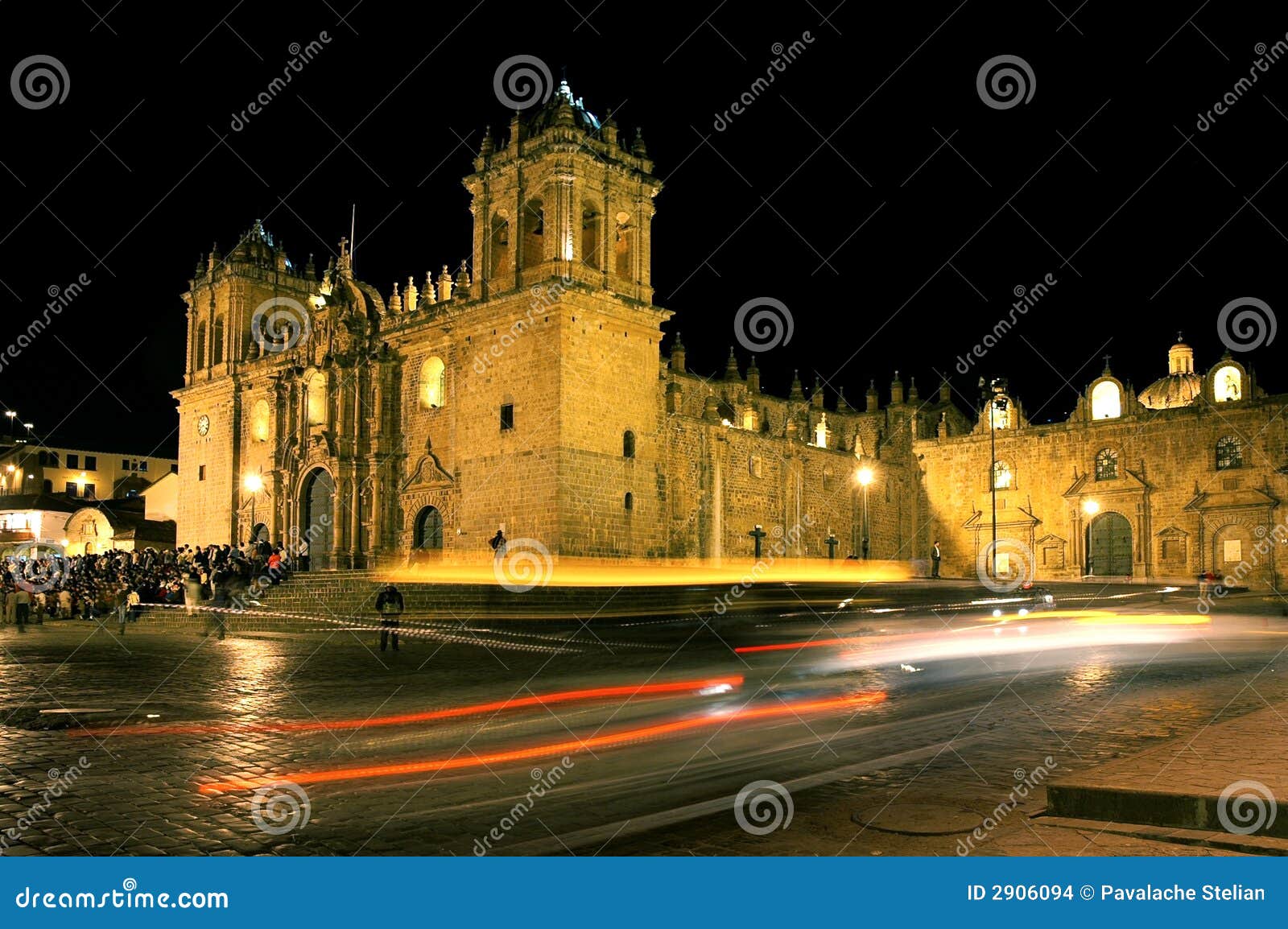 Night scene in Peru stock photo. Image of peru, roadway - 2906094