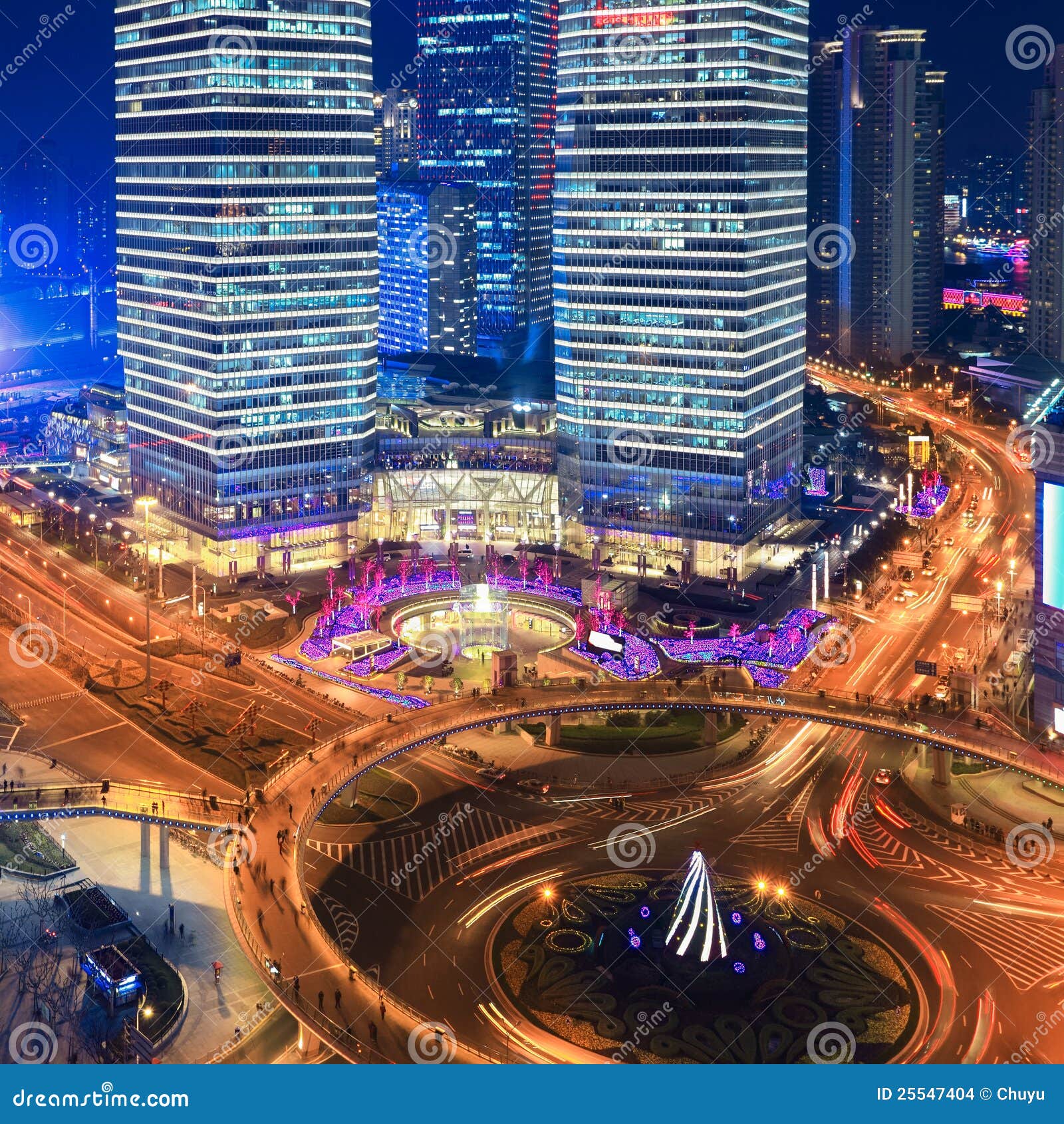 Night scene of shanghai stock photo. Image of shanghai - 25547404