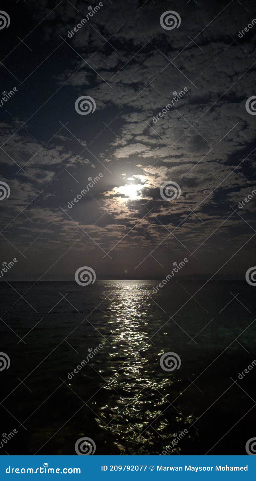 Night Scenery at Dahab, Egypt Stock Image - Image of night, egypt ...