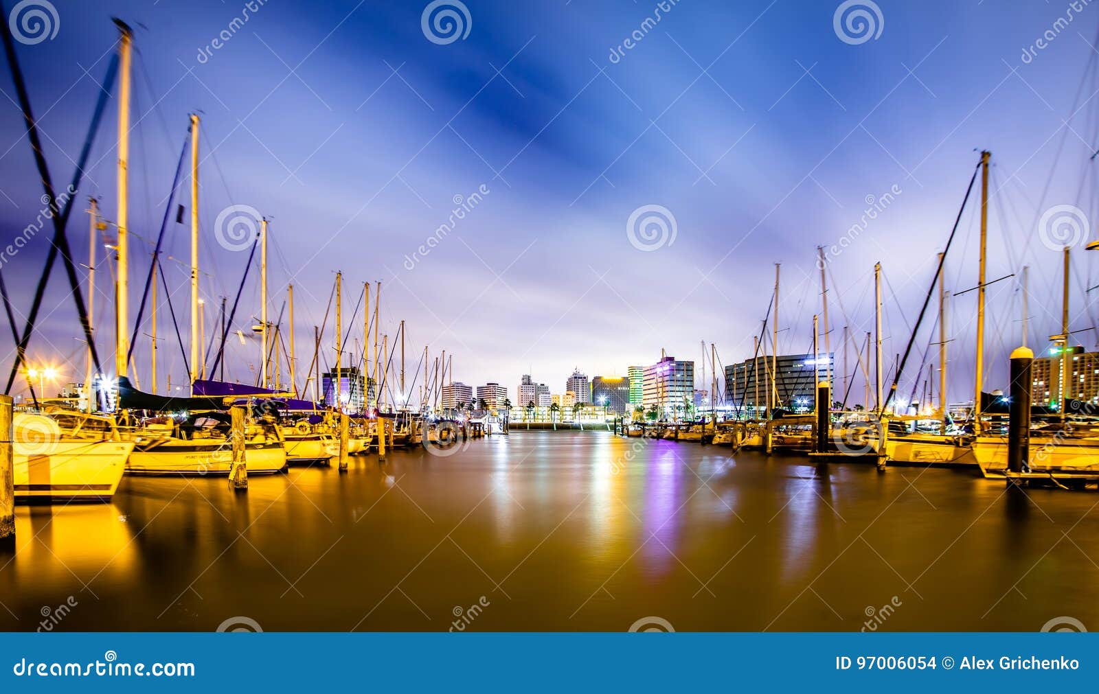Night Scenes Around Corpus Christi Texas Stock Photo - Image of texas ...