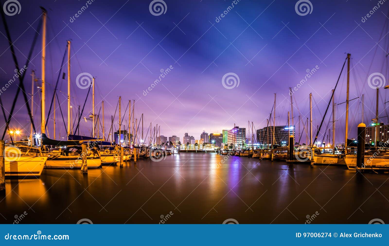 Night Scenes Around Corpus Christi Texas Stock Photo - Image of scenes ...